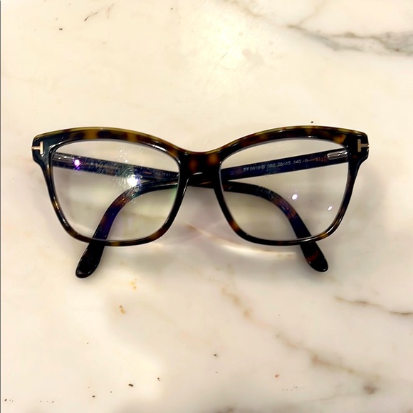 Tom Ford | Other | Tom Ford Tortoise Shell Eyeglasses Frames Only ...